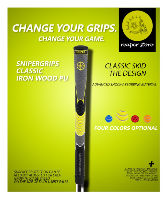 Genuine Grip 35G Super Light Iron Grip Wood Grip Men'S And Women'S Clu ...
