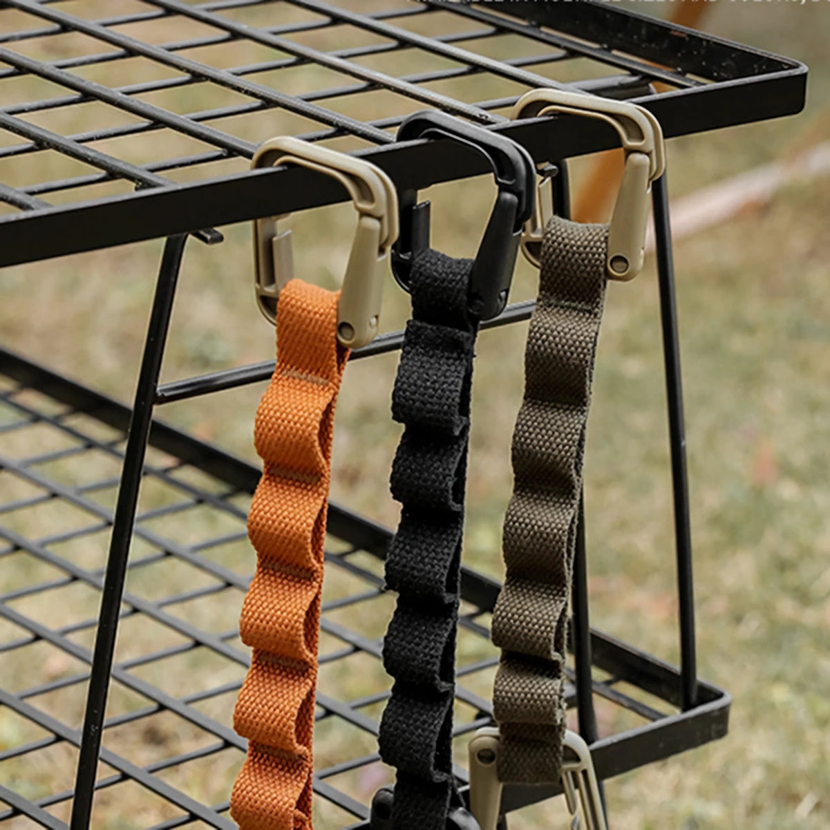 Adjustable Camping Strap with Multi-Ring Design – Blue Force Sports