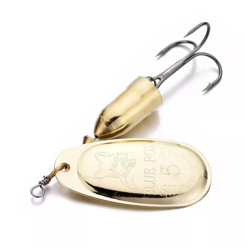 Premium Rotating Spinner Metal Lure – Blue Force Sports