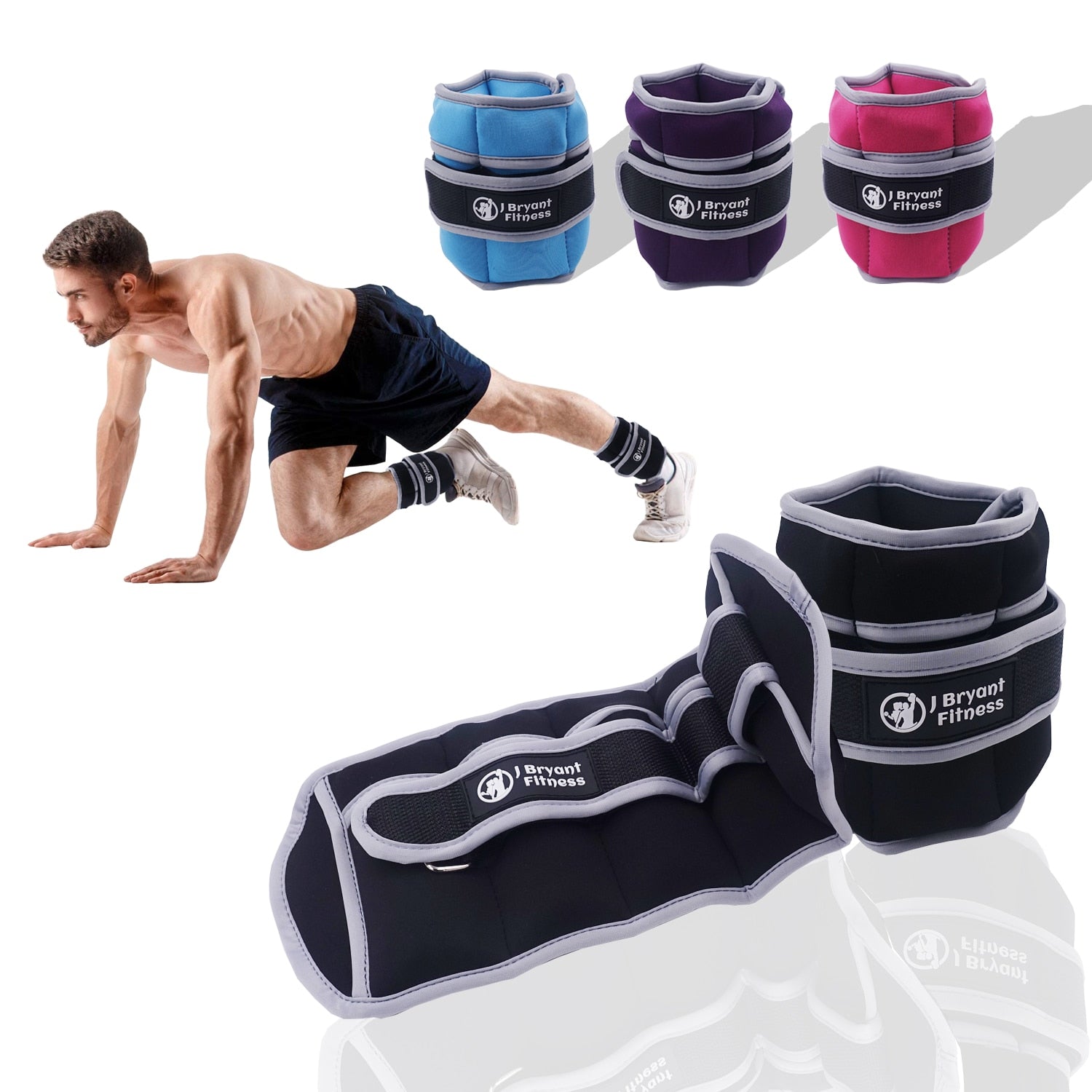 Training Adjustable Ankle Weight – Blue Force Sports