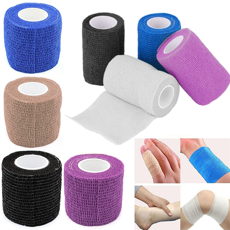 Self-Adhesive First Aid Elastic Bandage – Blue Force Sports